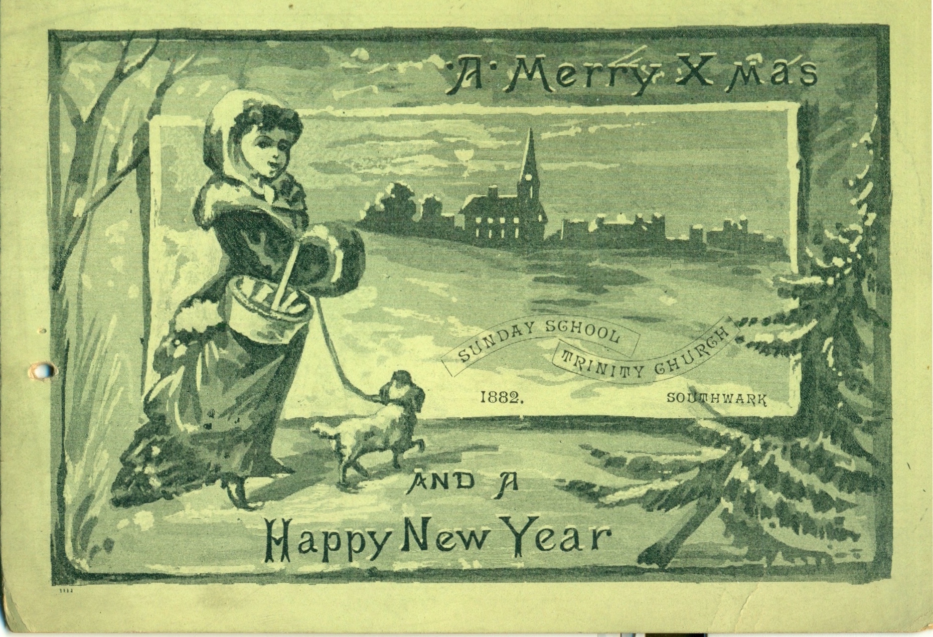 Program for the Christmas Festival of the Sunday Schools of Trinity ...